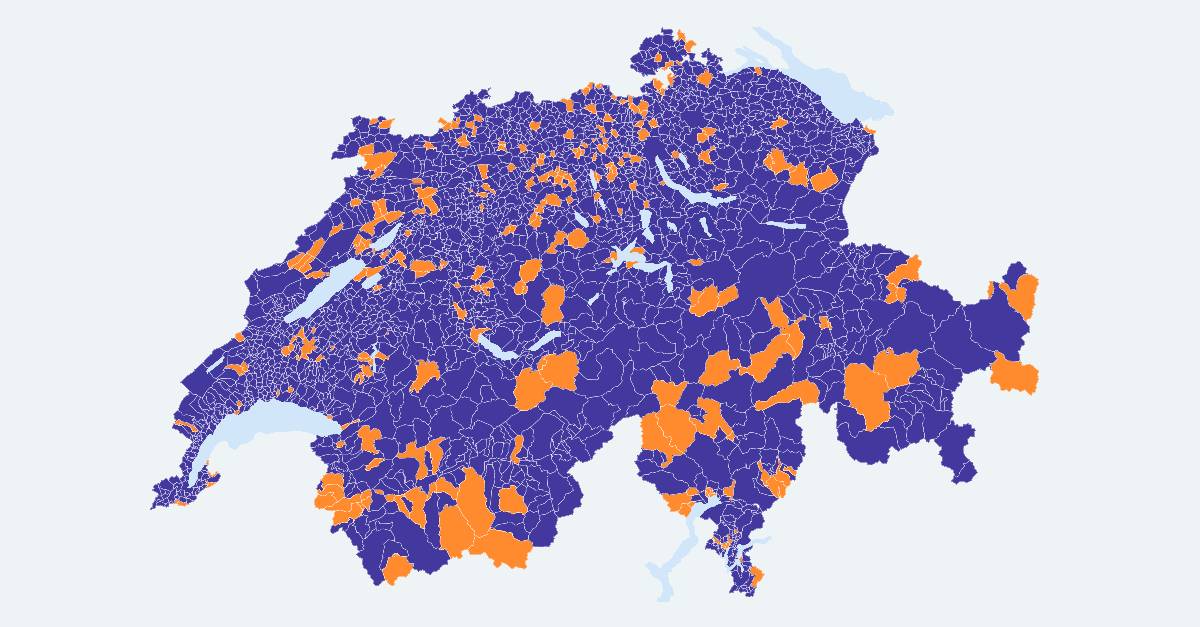 Glasfaser Netz: Testsieger, Abdeckung, Ausbau | Swisscom