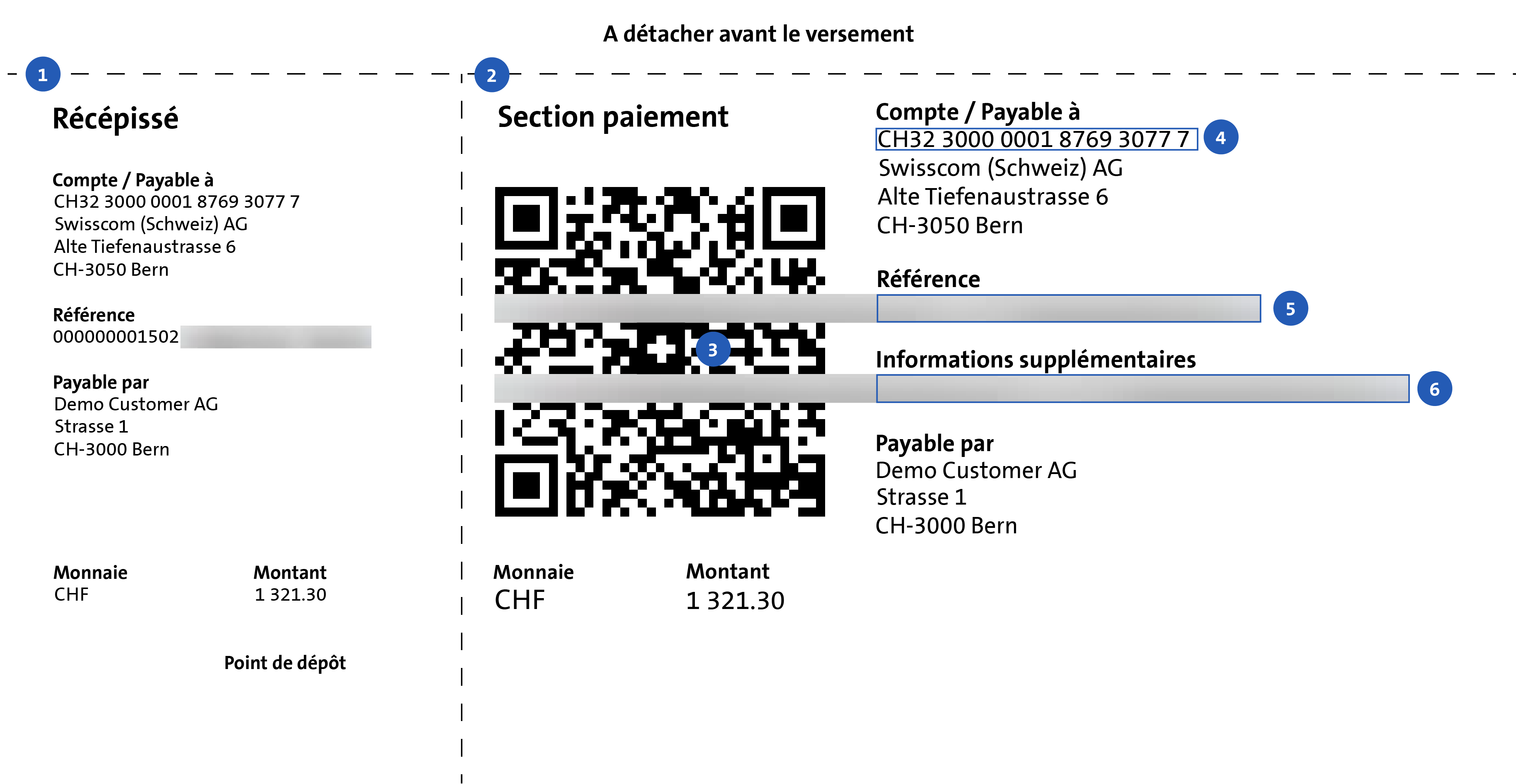 Facture Swisscom désormais avec code QR – Aide | Swisscom