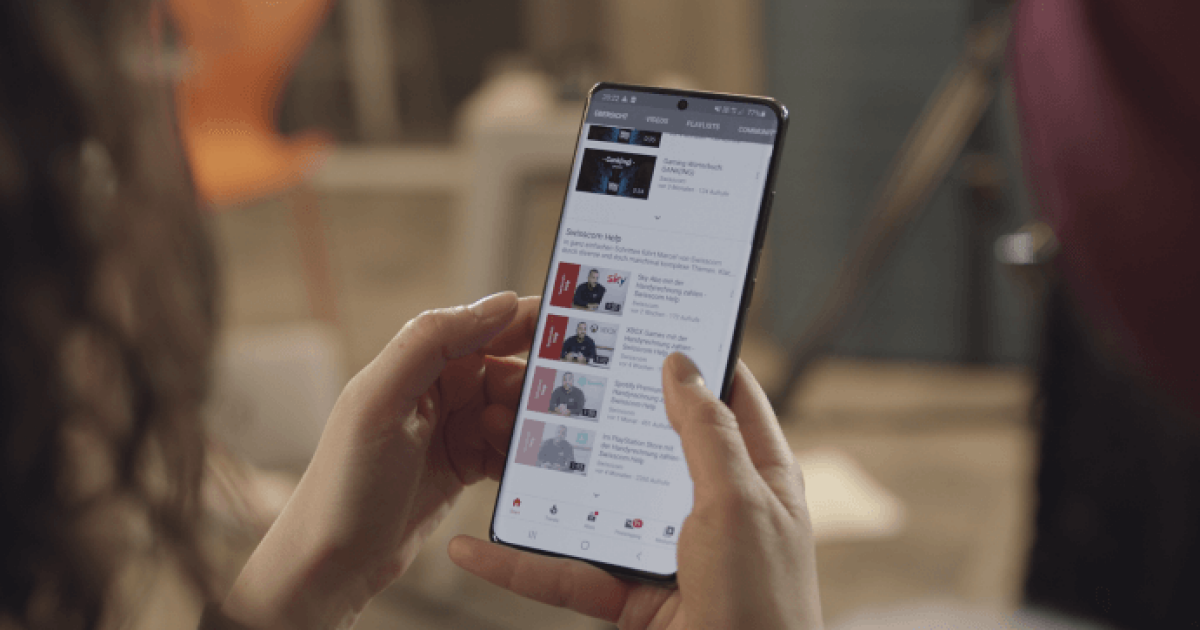 Nouveau Samsung S20 | Swisscom