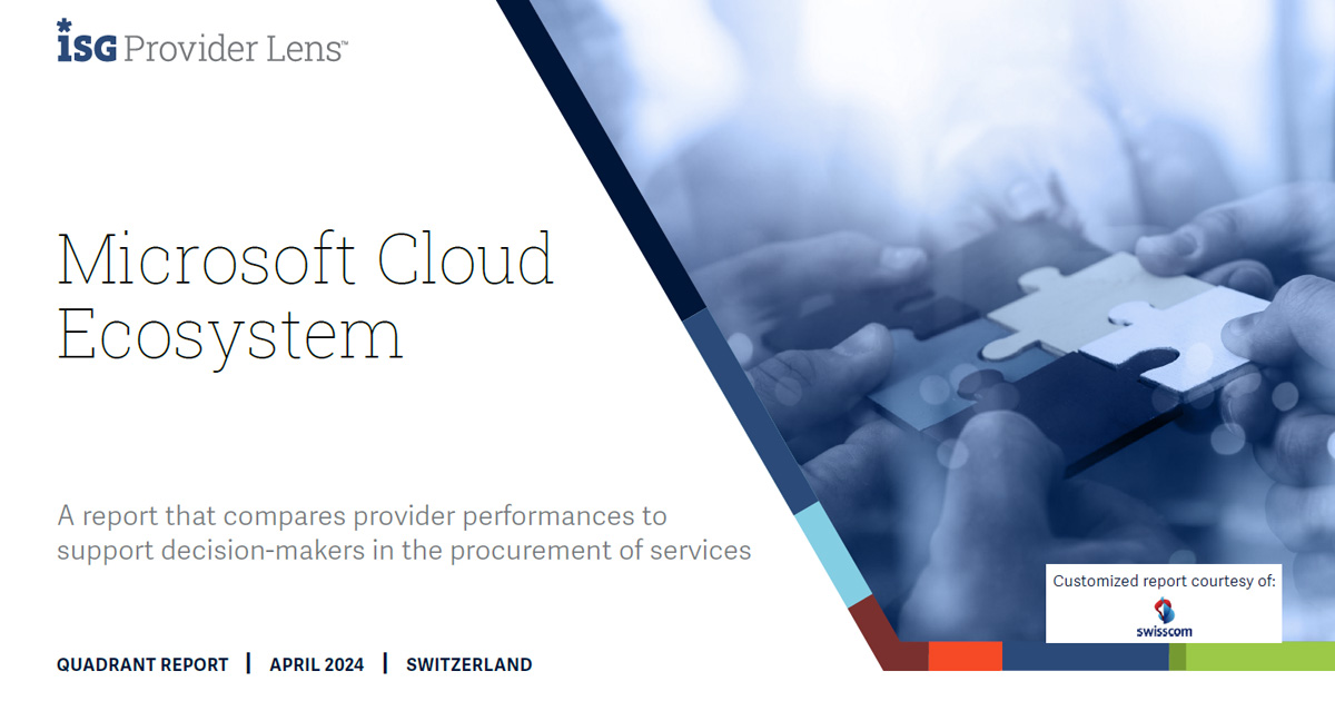 ISG Benchmark Analysis 2024 | Swisscom