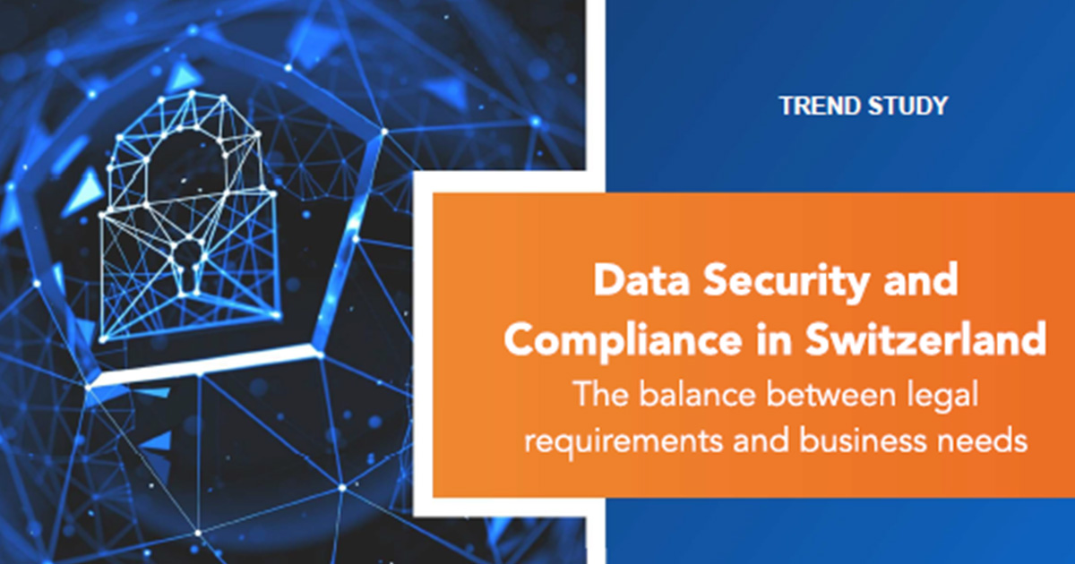 The challenge of data protection and compliance | Swisscom