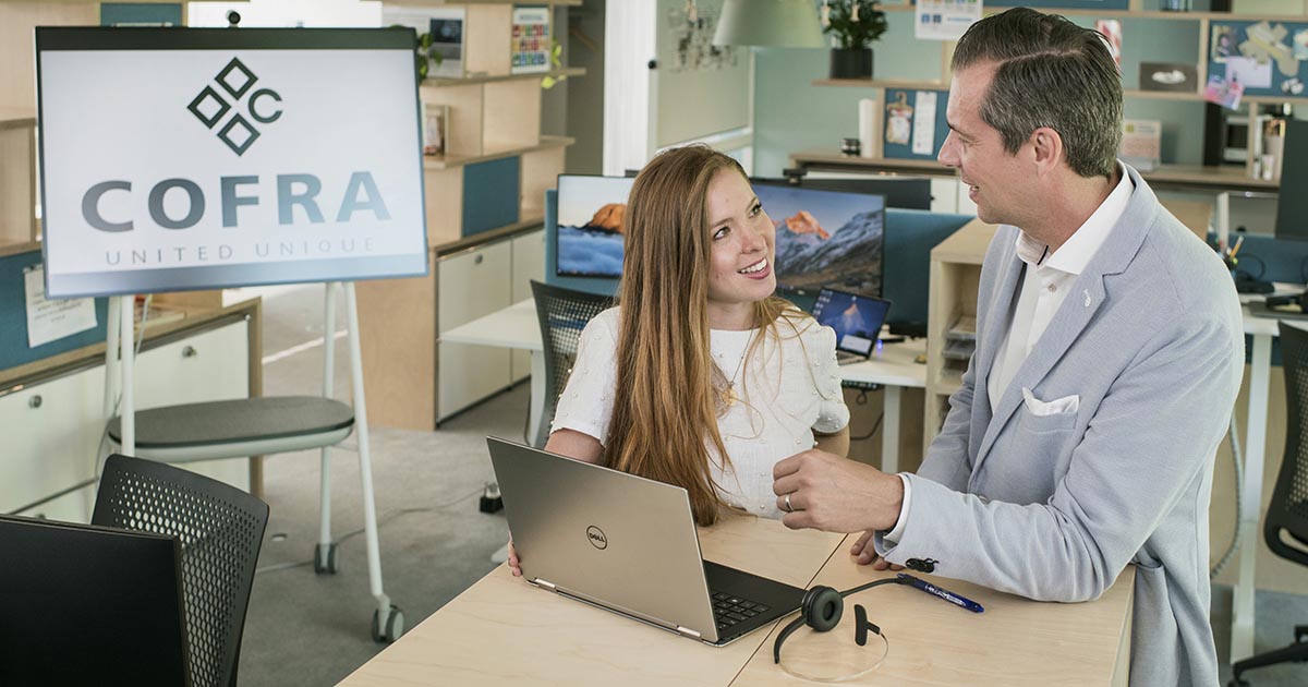Success Story COFRA Holding AG | Swisscom
